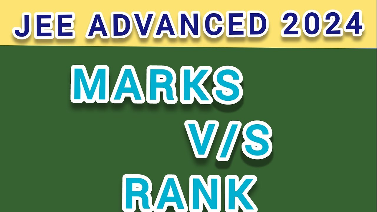 JEE ADVANCED 2024 MARKS VS RANK🔥 | Minimum Marks For IITs Category-Wise ...