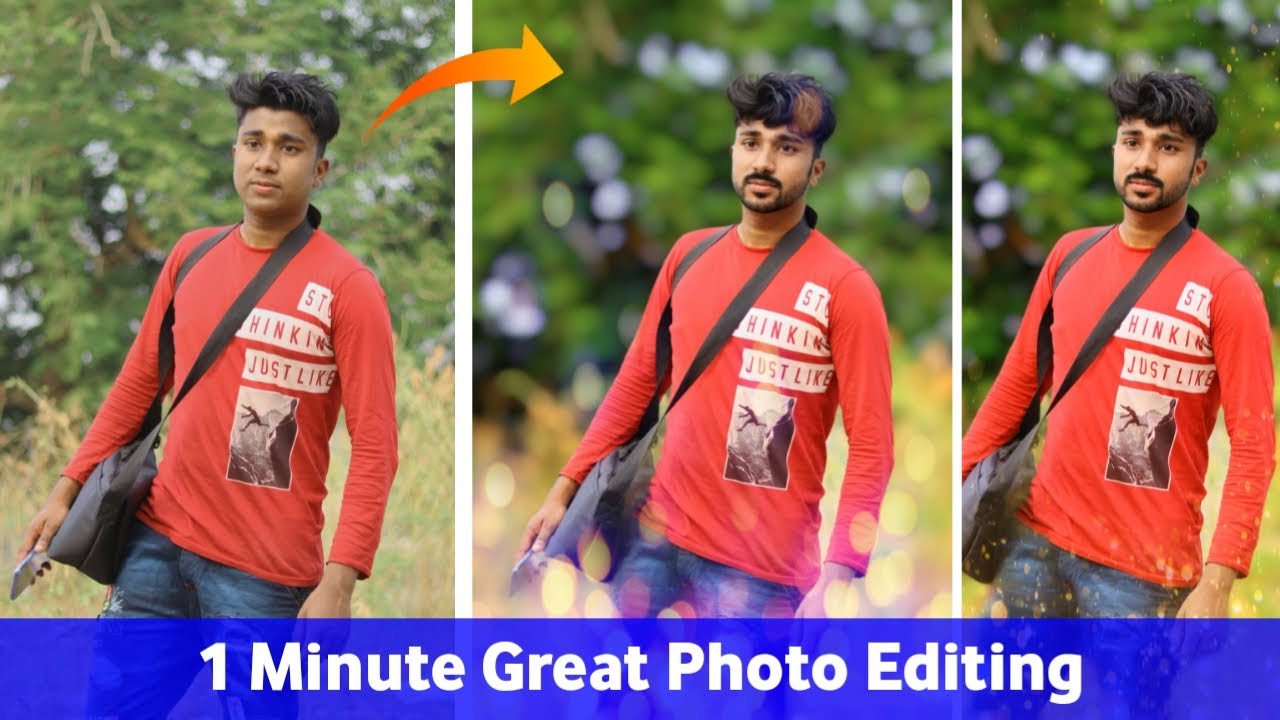 Just 1 Minute Great Trending Photo Editing || Best Photo Editing Apps ...
