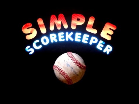 Simple Scorekeeper (Baseball / Softball) App Overview - YouTube