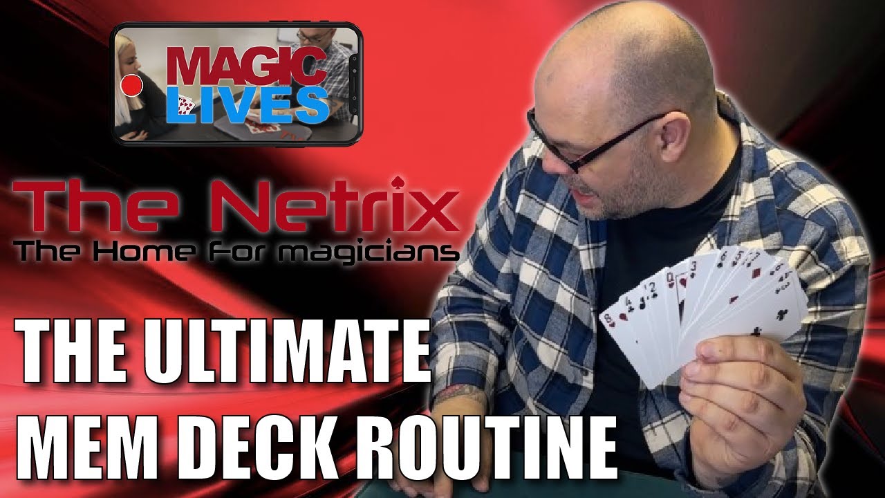 The Ultimate Mem Deck Routine by Craig Petty | Learn Now On The Netrix! - YouTube