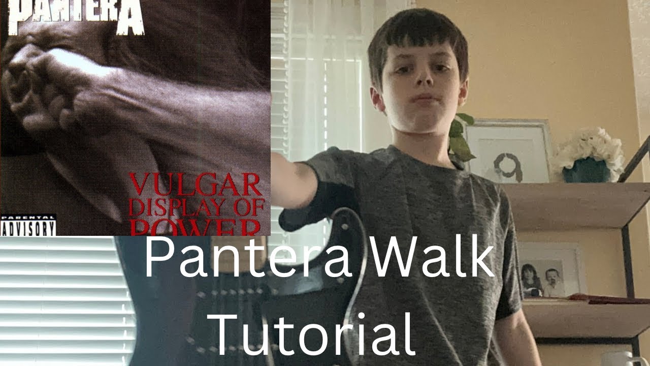 Walk By Pantera Guitar Tutorial!!! - YouTube