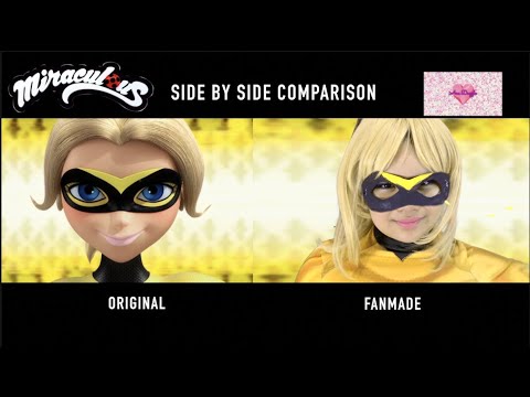 Queen Bee Transformation in Real Life Side by Side Comparison - YouTube