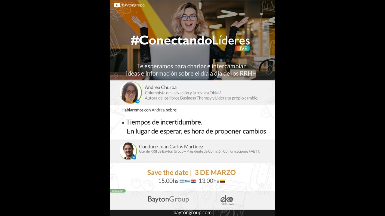 Andrea Churba con Juan Carlos Martínez de Bayton Group - # ...