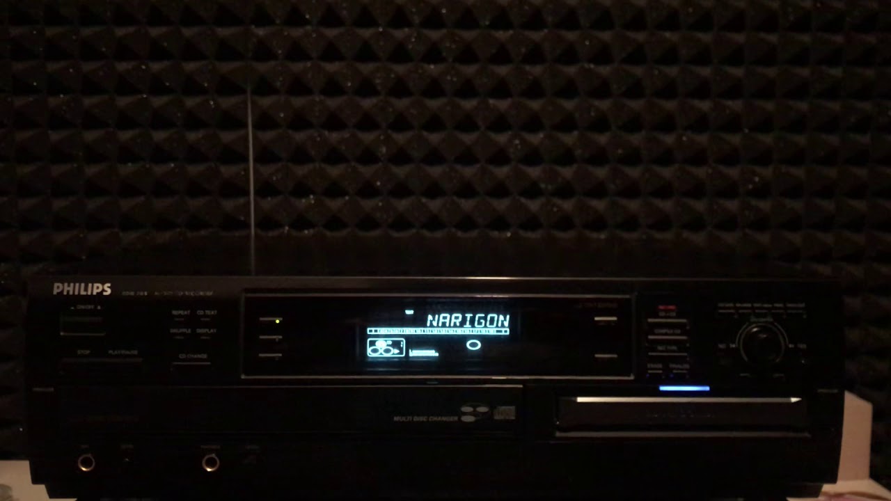 Philips CDR-785 CD Player/Recorder - YouTube