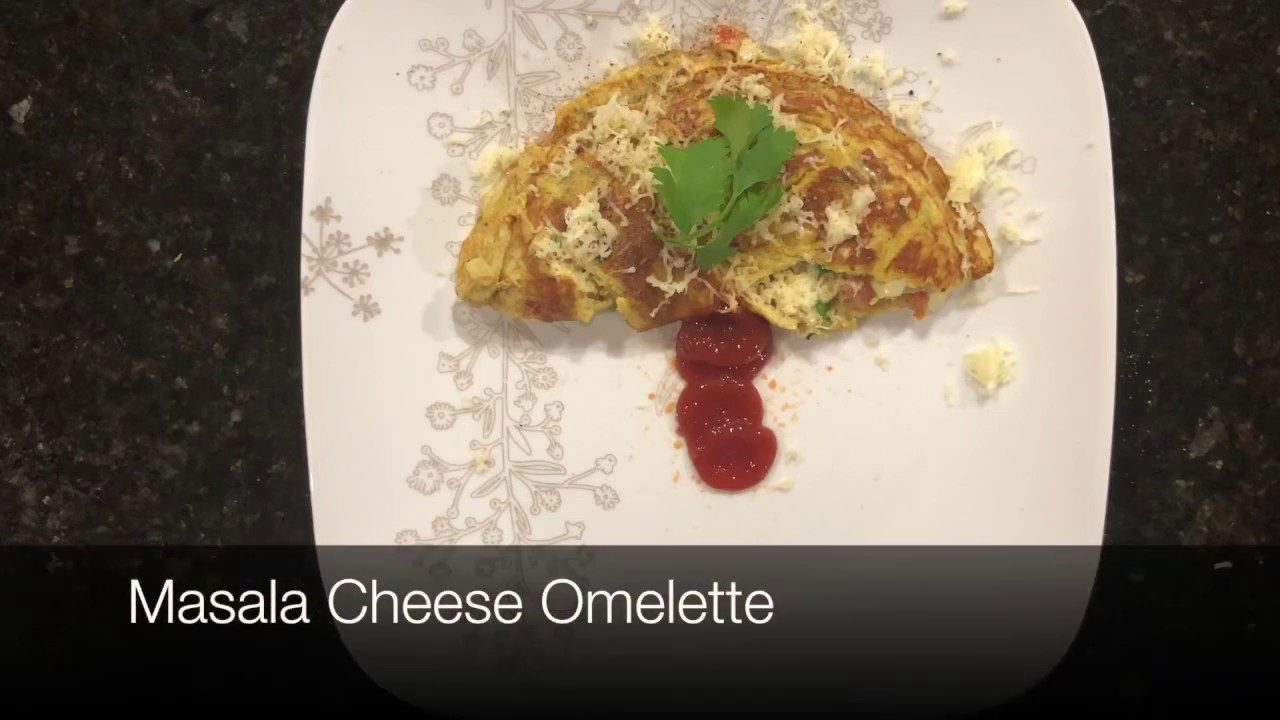 Masala Cheese Omelette - YouTube