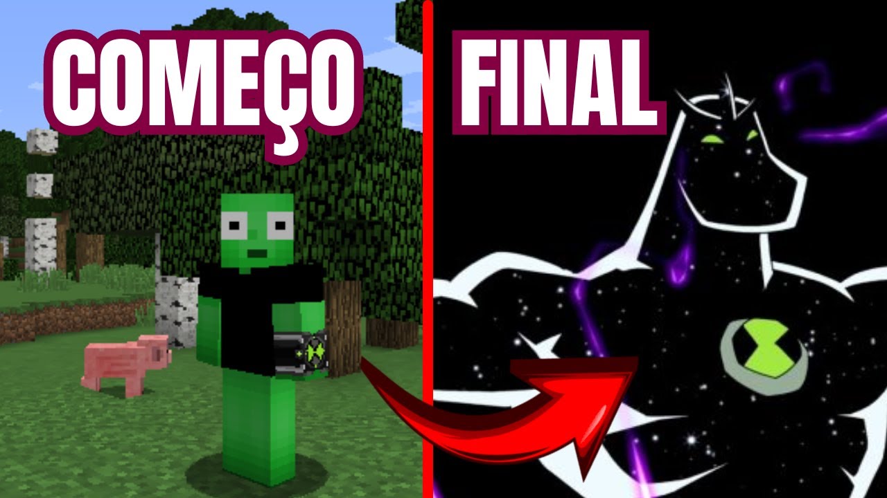 SOBREVIVENDO NO MINECRAFT COM RELÓGIO DO BEN 10!! - BEN 10 ULTIMATE ...