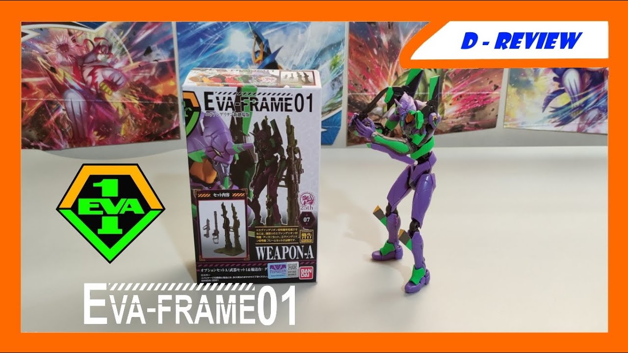 ¿La MEJOR FIGURA del EVA 01? EVA-FRAME 01 [D-REVIEW] - YouTube