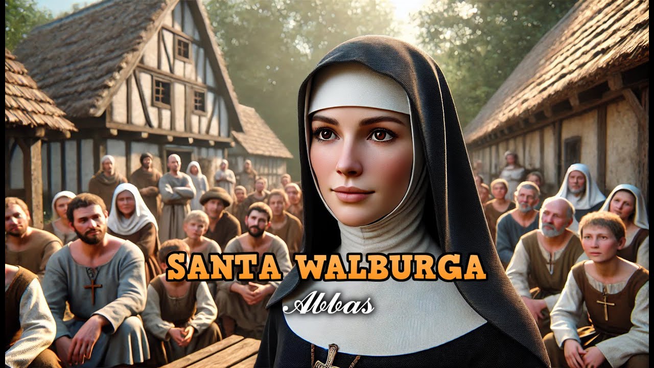 SANTA WALBURGA | Kisah & Mukjizat Minyak Penyembuhan #inspirasirohani # ...