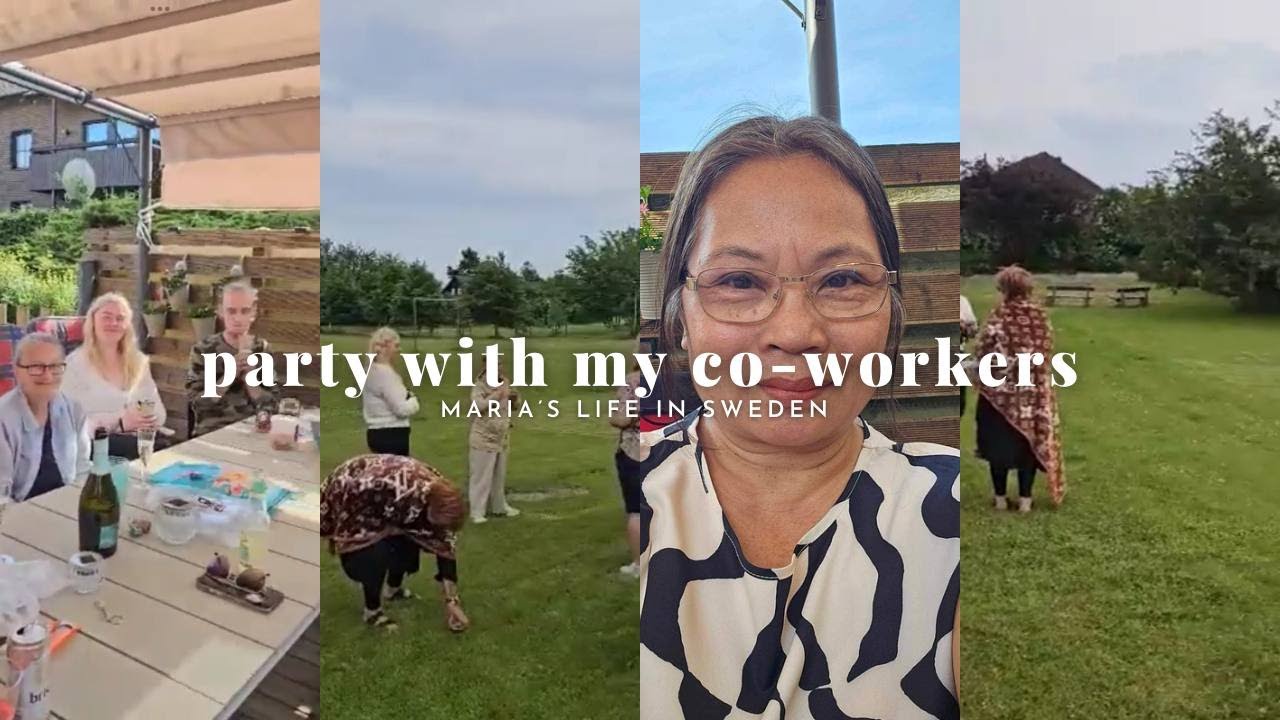 Party with my co-workers in Sweden | Maria Rydle - YouTube
