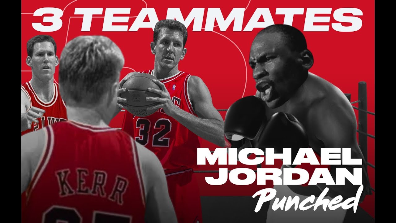 3 Bulls Teammates Michael Jordan Punched - YouTube