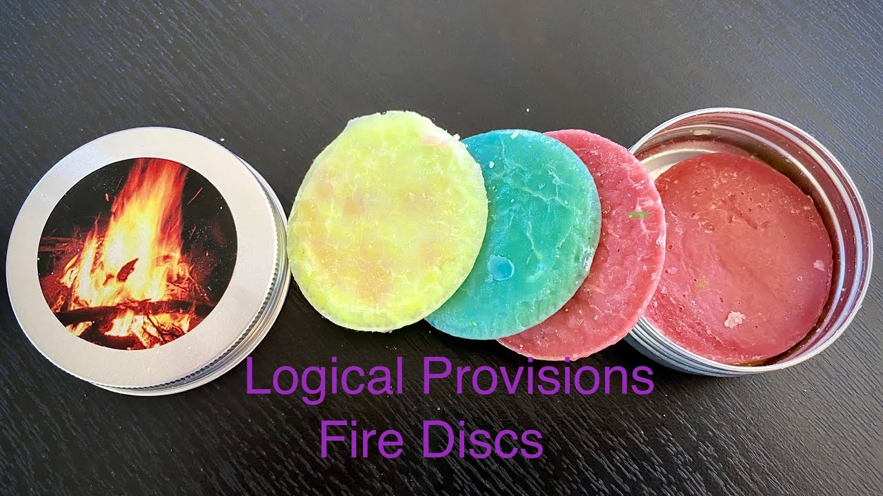Logical Provisions All weather Fire Starting Disc - Simple yet ...