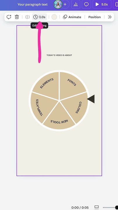 Design an Animated Fortune Wheel in Canva! - YouTube