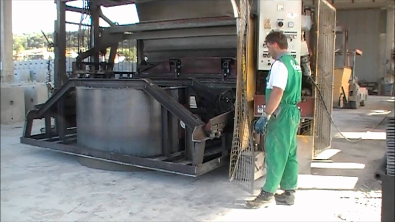CGM - CONCRETE MACHINE - Ø150 mm CONCRETE PIPE PRODUCTION - MACHINE_TC2 ...