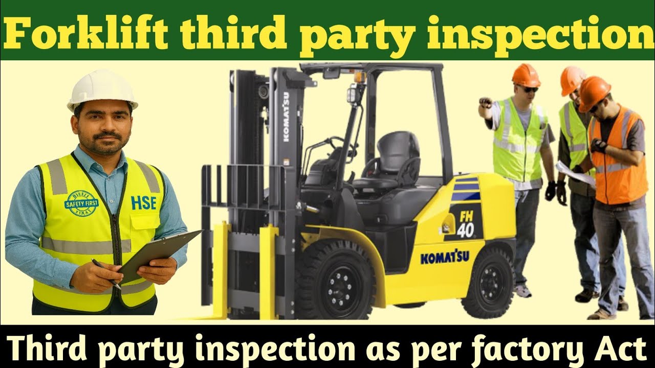 Forklift load test, forklift third party inspection, safe load test of ...