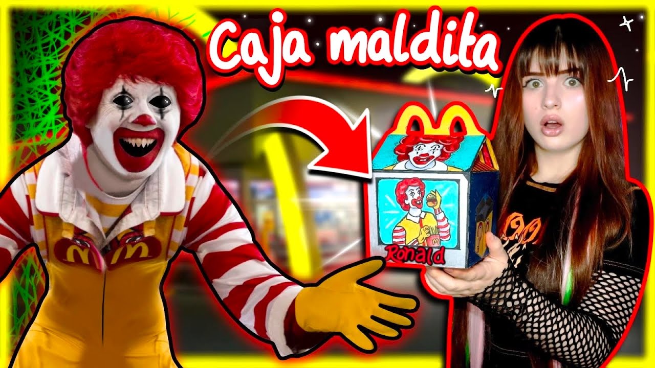 🚫 NUNCA ABRAS una CAJITA FELIZ del PAYASO de McDonald’s 😱🤡 *Tenía algo ...