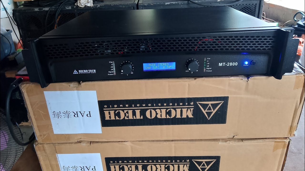 ใหม่ มือ1 ราคาถูก เพาเวอร์Micro TEch MT-2800 สนใจสินค้าT-0653364269 - YouTube