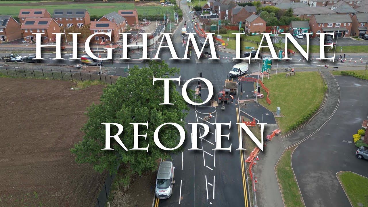 HIGHAM LANE to reopen. Hurrah! - YouTube