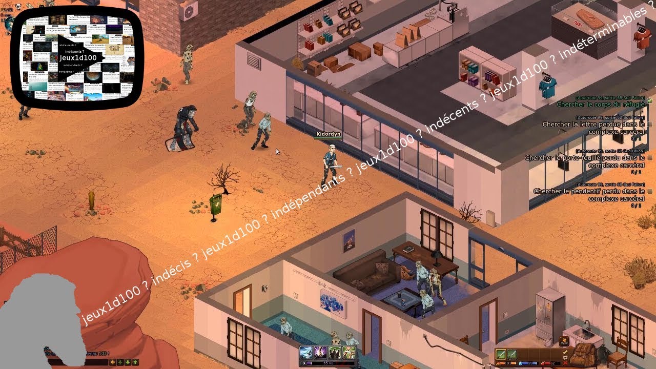 [FR Linux] Dead Maze. MMORPG post-apo classico-original - YouTube