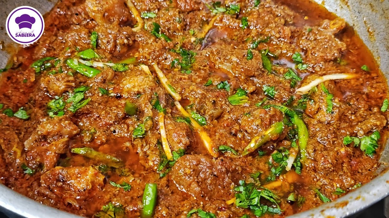 Easy Beef Masala Recipe | Bhuna Gosht Masala Recipe | Beef Curry Recipe ...