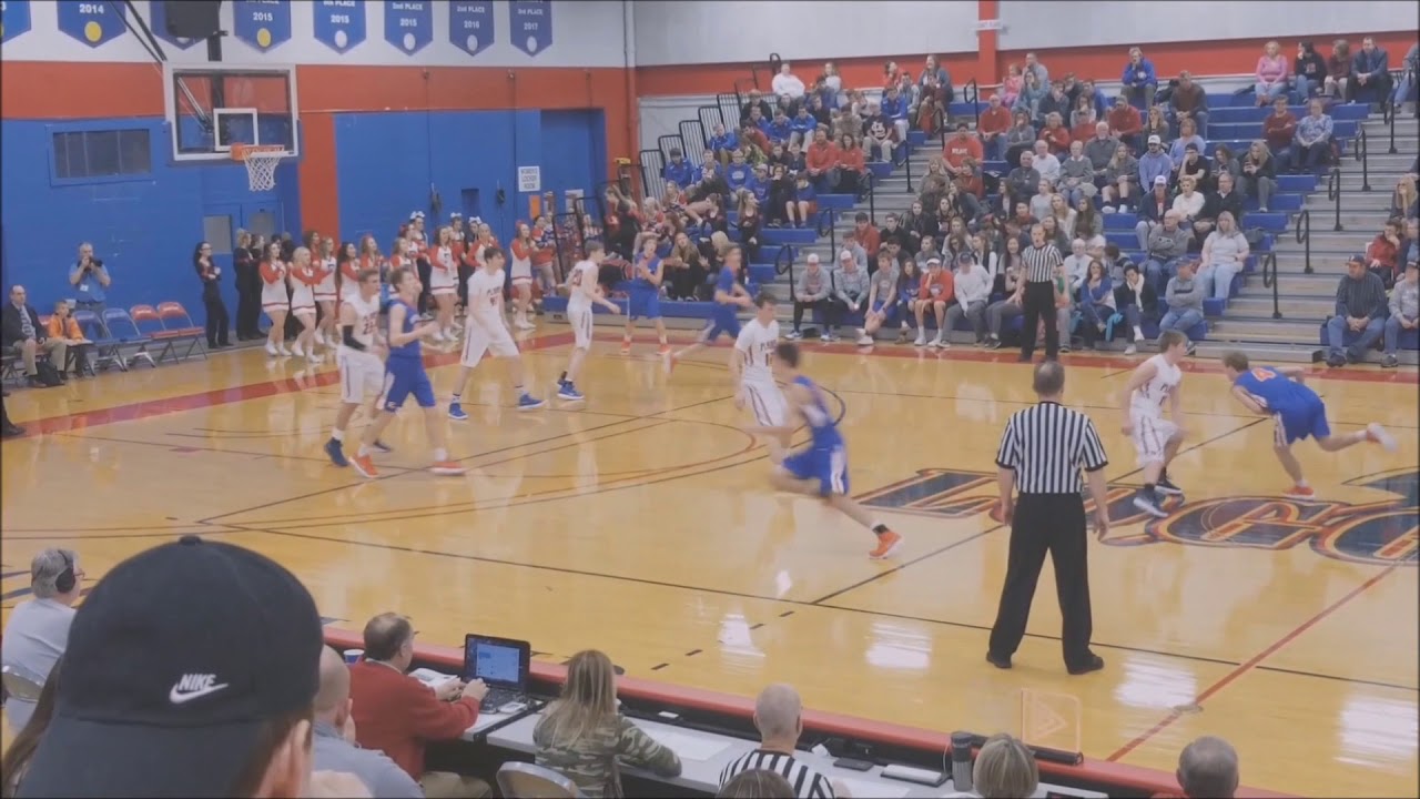 Colton Heckman VS Pleasant Plains 9 Jan 2018 Highlights - YouTube