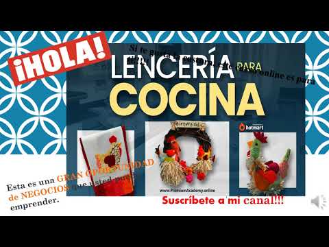 CURSO DE LENCERIA DE COCINA