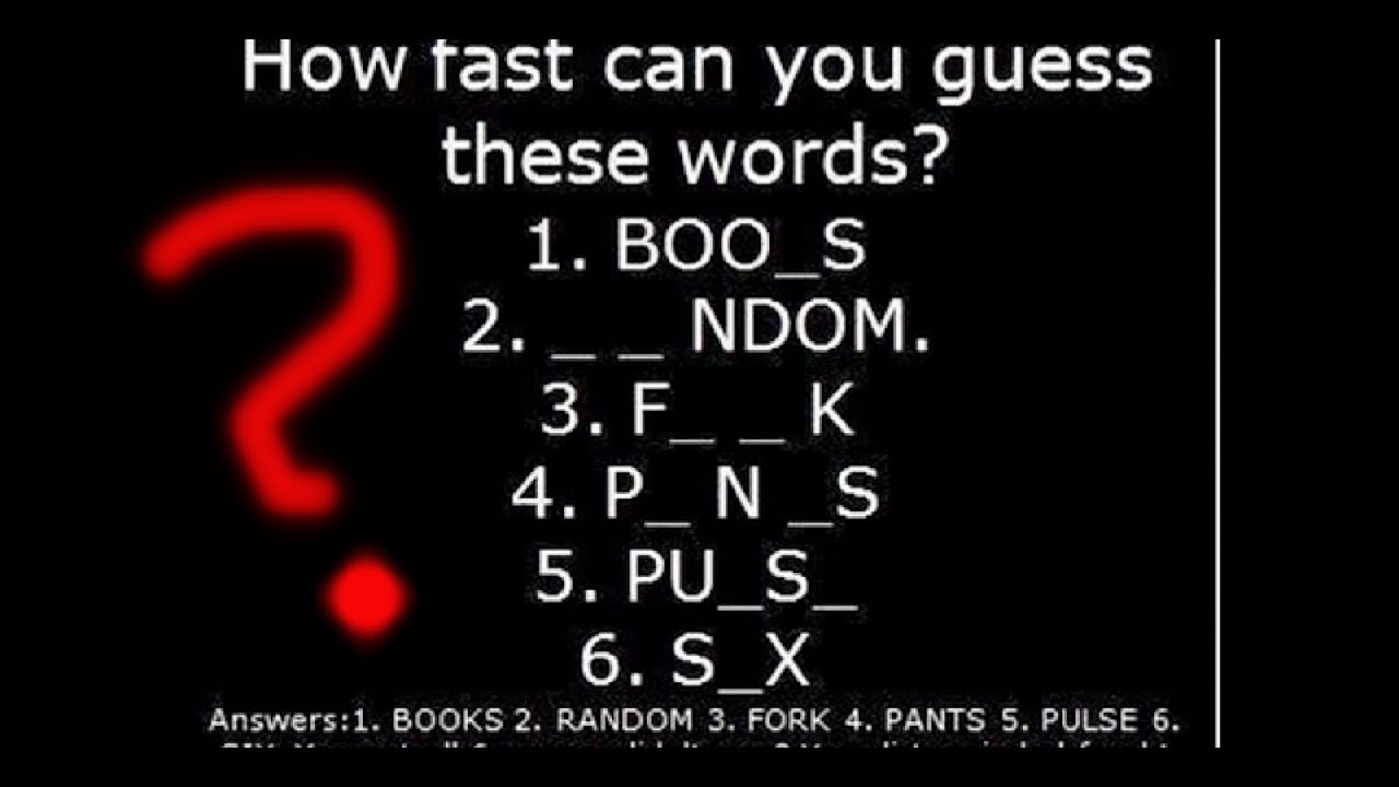 Mind Tricks With Words