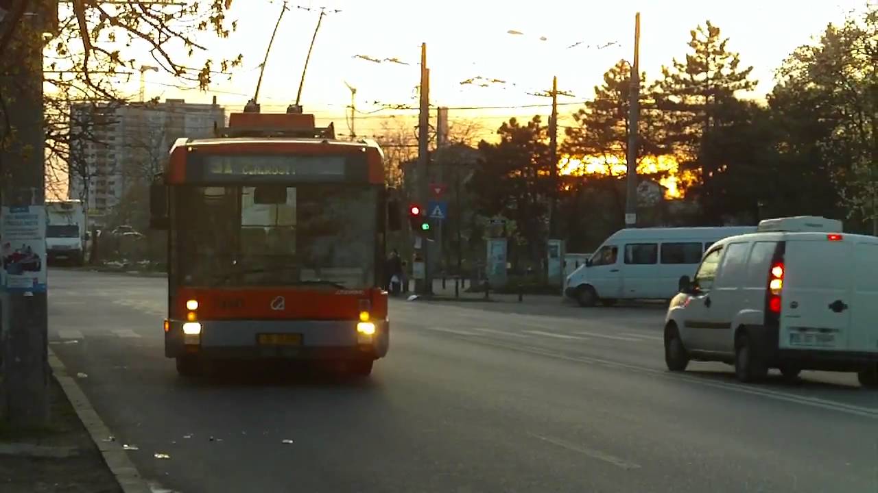 Troleibuzul Rocar U812EA Autodromo #7460 pe linia 91 - YouTube