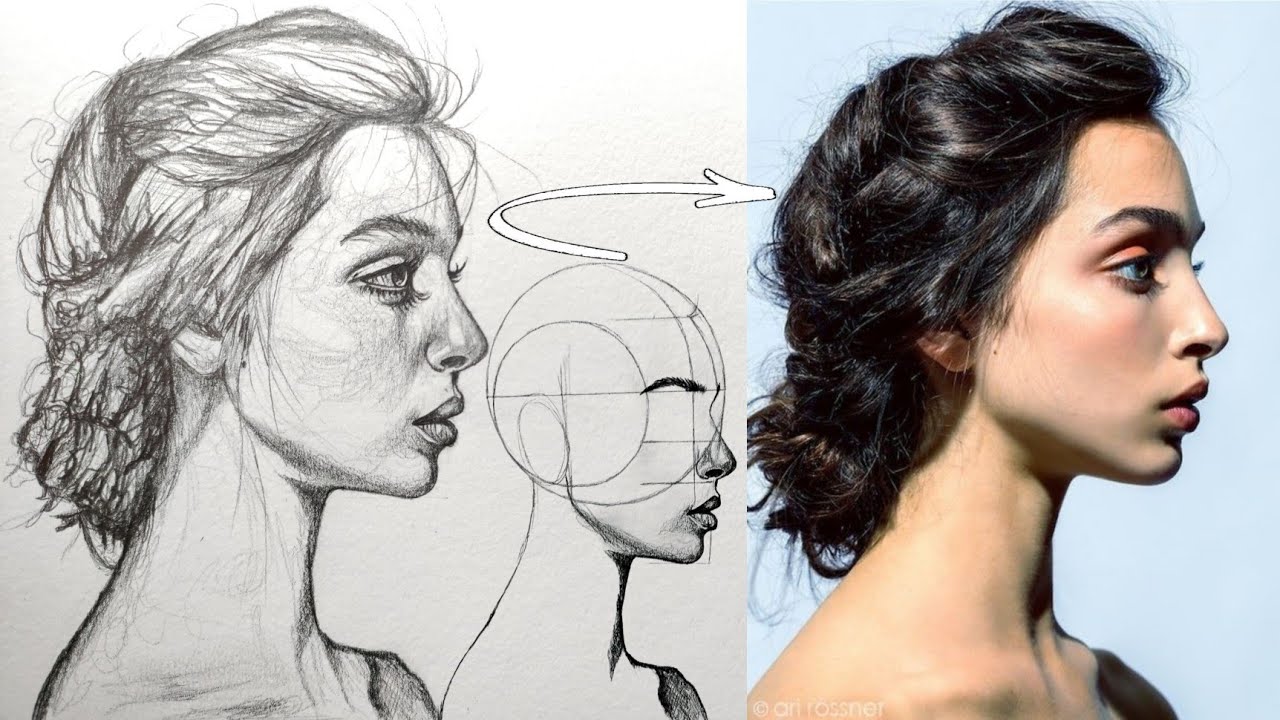 The Secret Formula to Drawing Faces: Techniques From Loomis Method ...