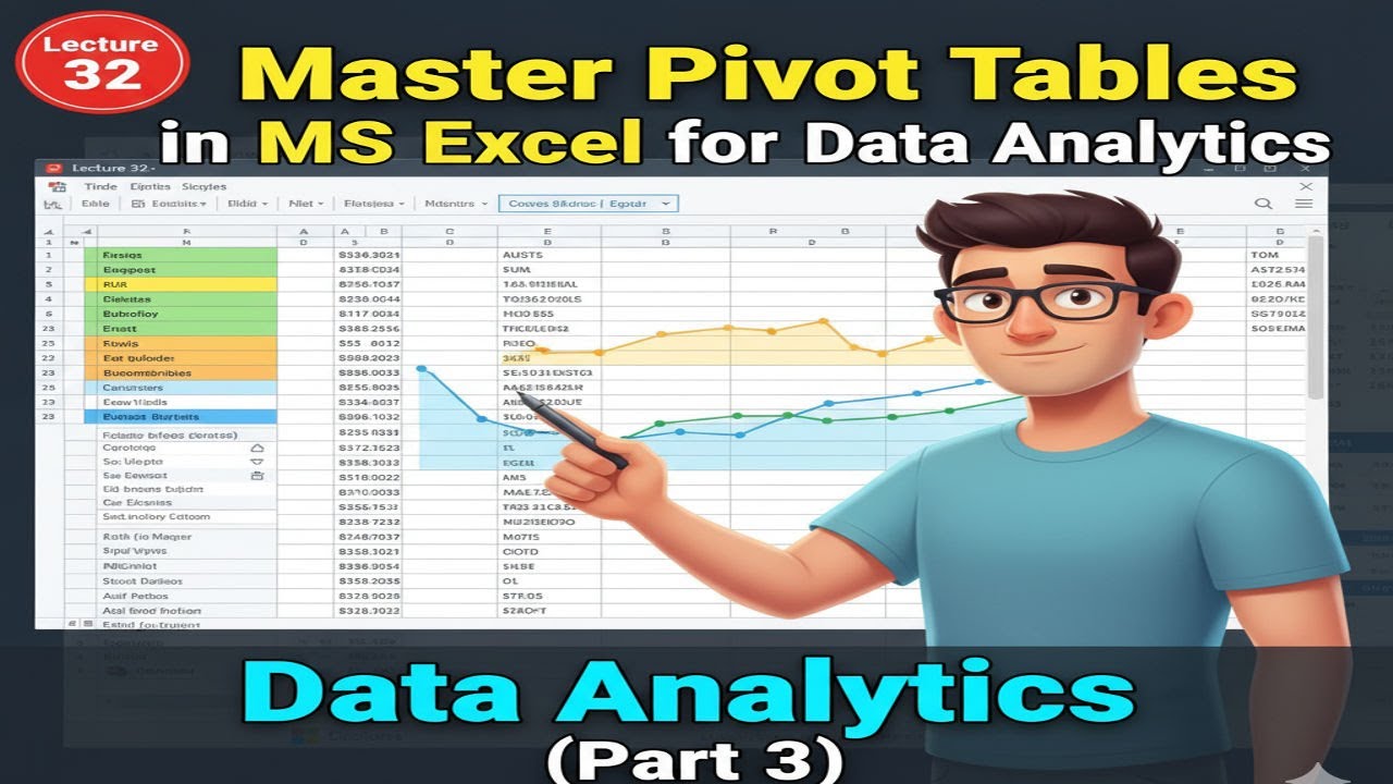 Master Pivot Tables in MS Excel for Data Analytics (Part 3) - YouTube