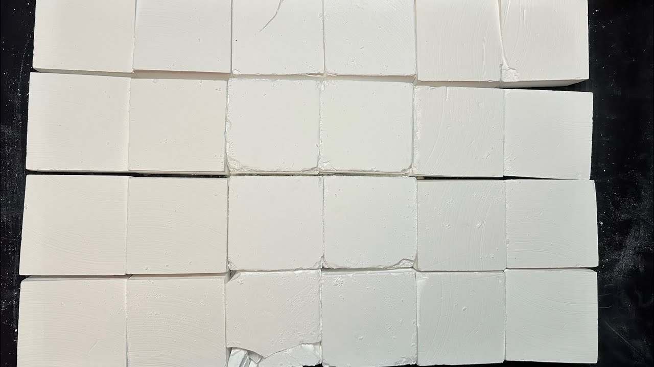 Plain White Gym Chalk Blocks ASMR | Nexo, BSN, and Rage - YouTube