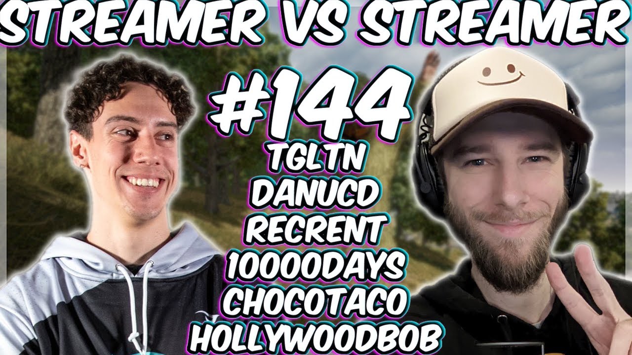 PUBG STREAMERS VS STREAMERS #144 (Tgltn, Chocotaco, Danucd, Recrent ...