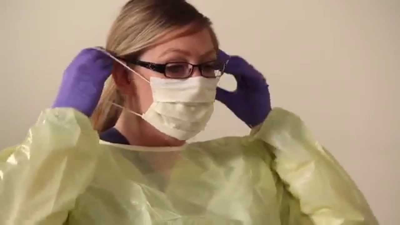 Low-risk donning and doffing procedure - YouTube