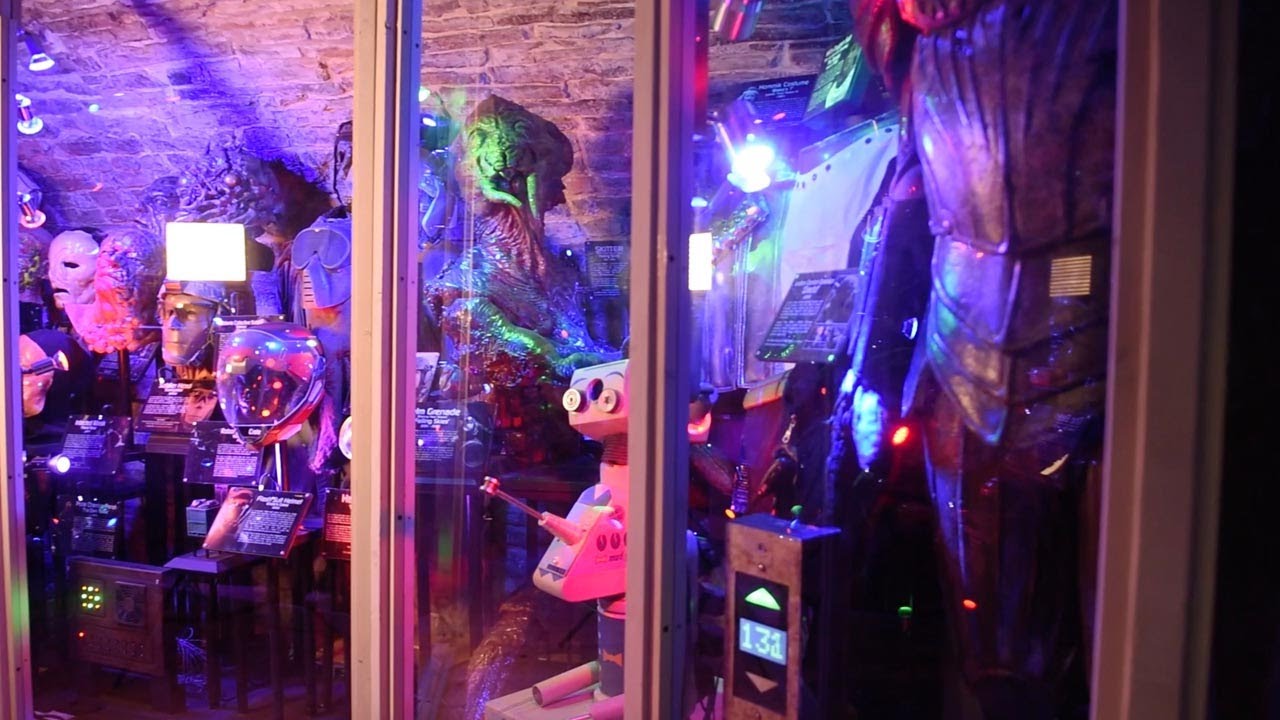 Dad Builds Impressive Sci-Fi Museum In Basement - YouTube