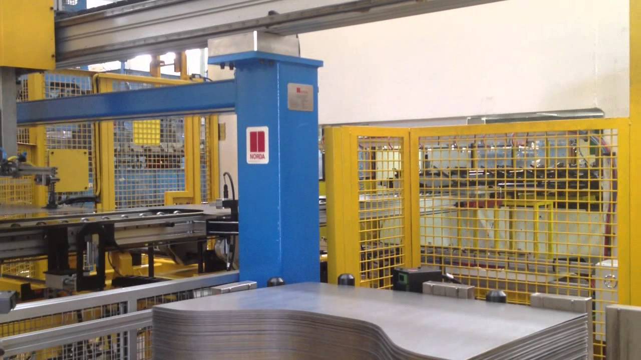 132 - (N) - Destacker for 2500T Multislide Press - YouTube