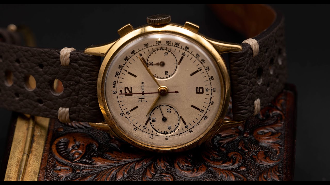 Helvetia crono, landeron 39 - YouTube