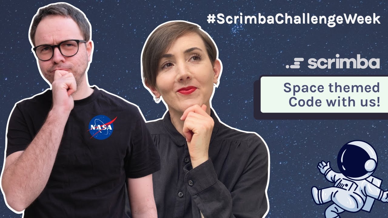 #ScrimbaChallengeWeek Live code with us | JavaScript, CSS, HTML - YouTube