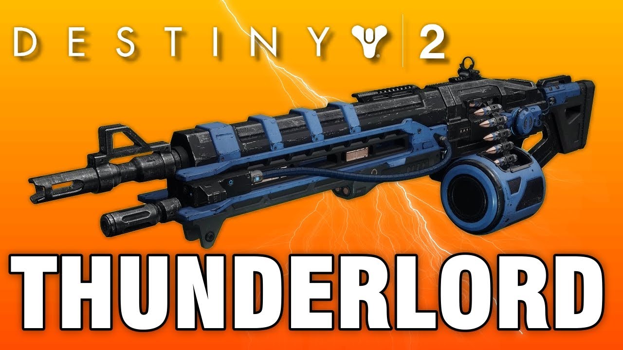 Destiny 2 - Exotic Thunderlord im Kampfeinsatz - Es schiest Blitze ...