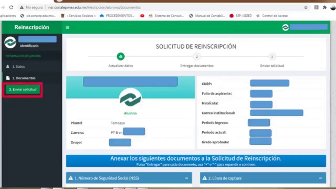 Instructivo de cómo realizar tu reinscripción - YouTube