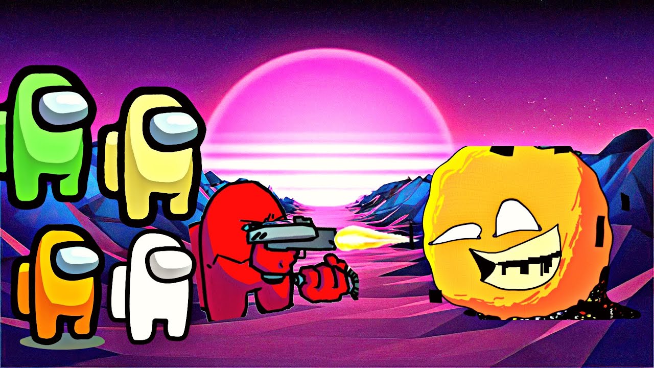 'FNF SLICED MOD' CORRUPTED ANNOYING ORANGE VS AMONG US FNF SLICED ...