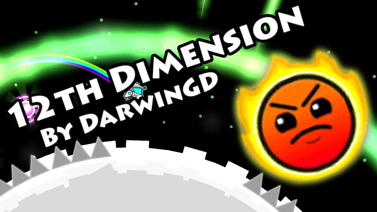 Geometry Dash - 12th Dimension (By DarwinGD) [All Coins] - YouTube