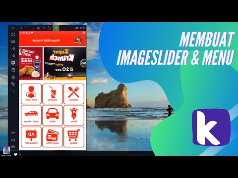 Membuat ImageSlider dan Menu Sedarhana Dengan CardView Di Kodular