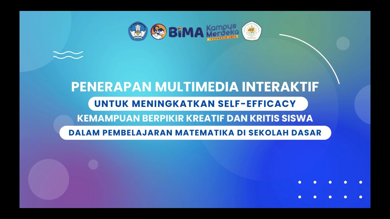 VIDEO LUARAN PENELITIAN DOSEN PEMULA | BIMA KEMDIKBUDRISTEKDIKTI 2024 ...