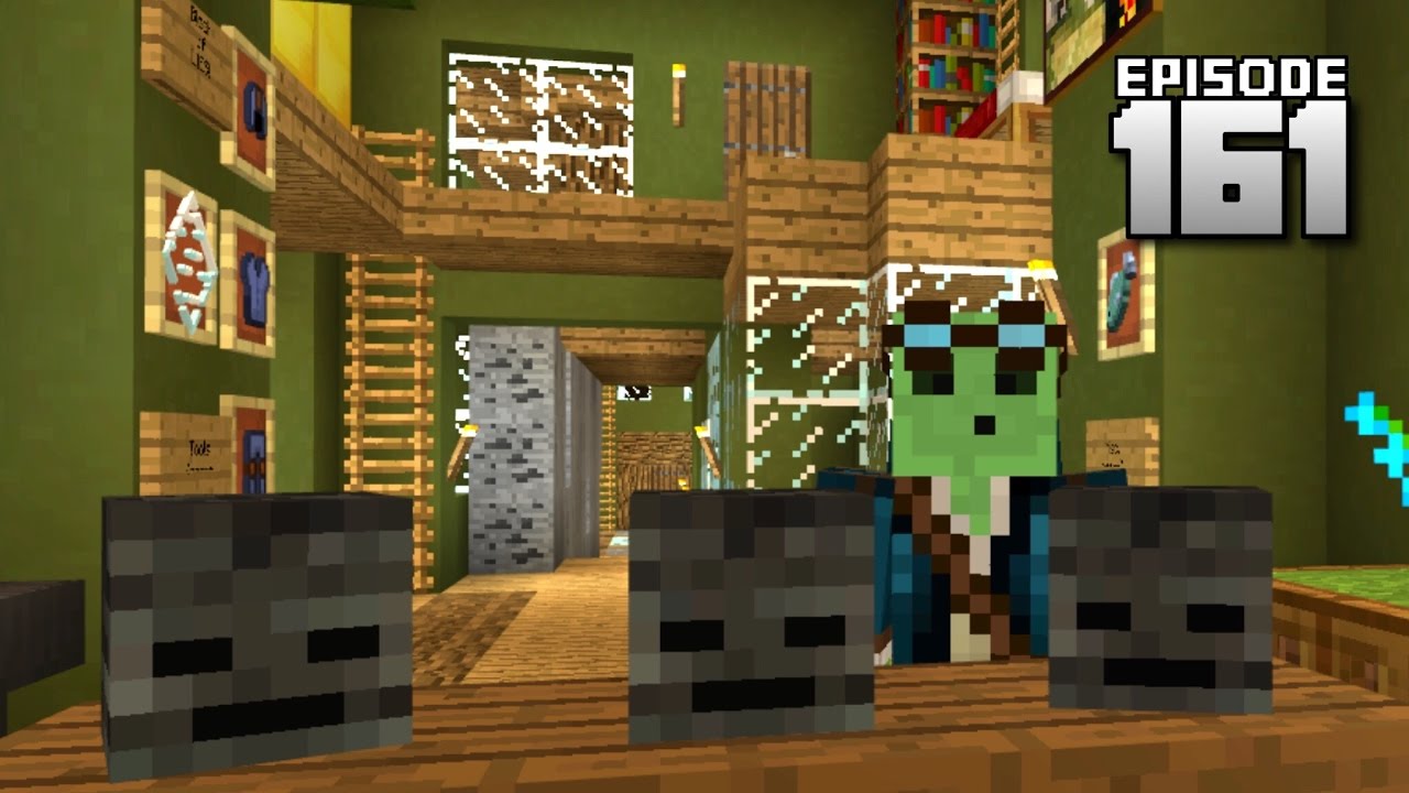 Let's Play Minecraft PE - Ep.161 : Wither Skulls! - YouTube