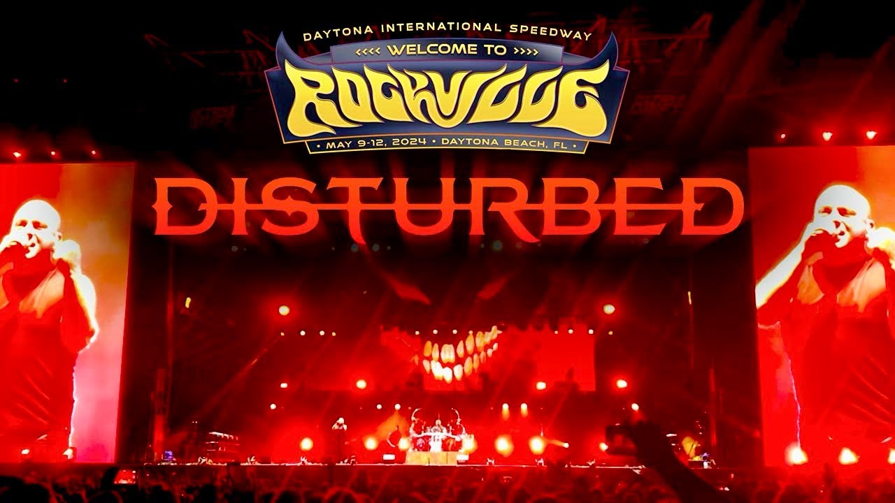 DISTURBED Live (Full Show) Welcome To Rockville - May 9, 2024 - YouTube