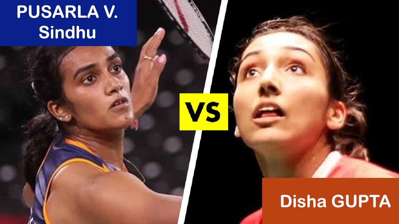 PV Sindhu vs Disha GUPTA R32 US Open 2023 - YouTube