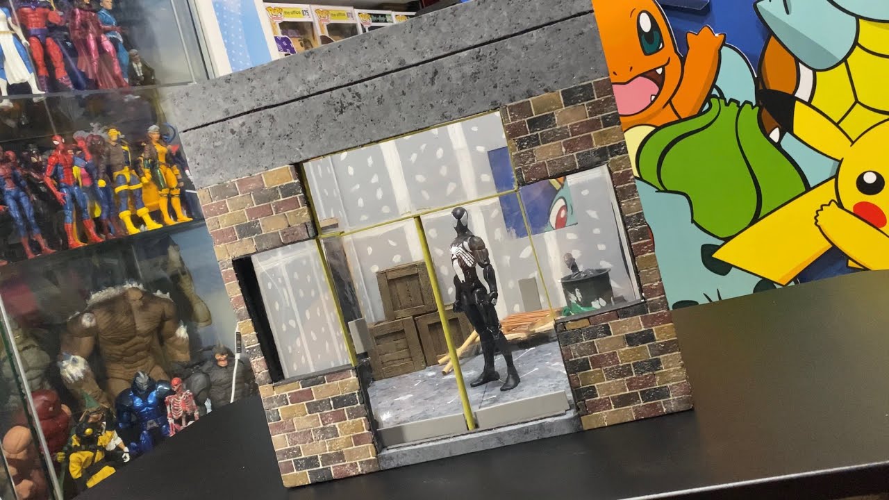 CUSTOM 1:12 Storefront Diorama Drywall/Construction Showcase by Krakens ...