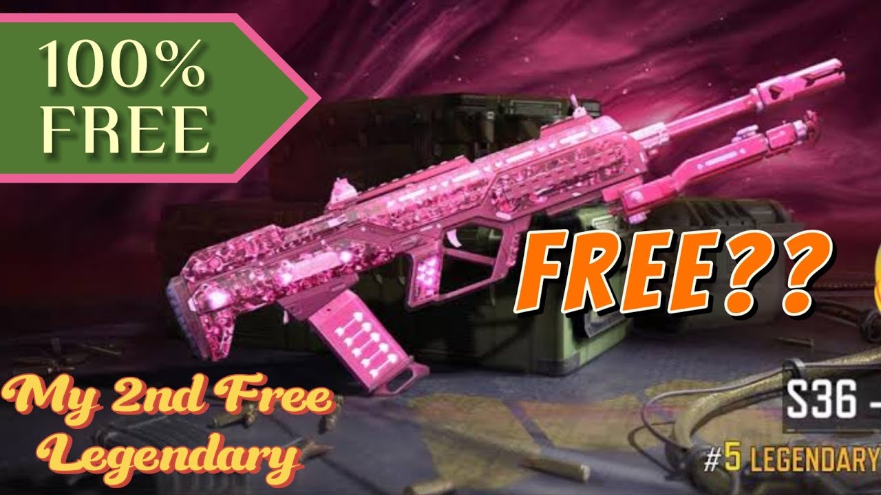 I Got My Second Free Legendary Gun | CODM GARENA - YouTube