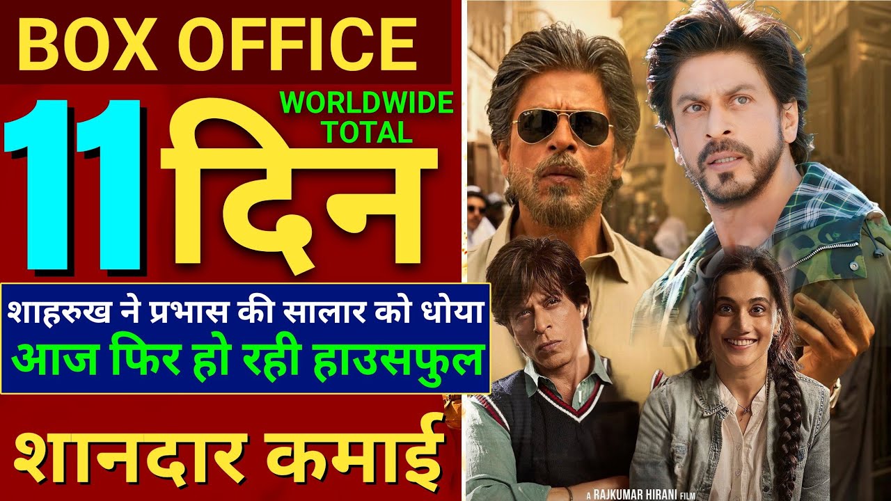 Dunki Box Office Collection,Dunki 10th Day Collection Worldwide ...
