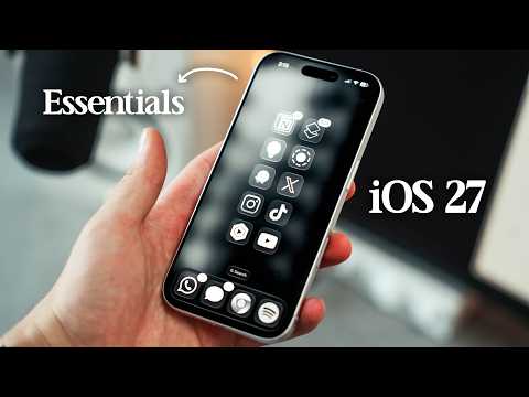 What’s on my iPhone as an Android User (iOS 27)