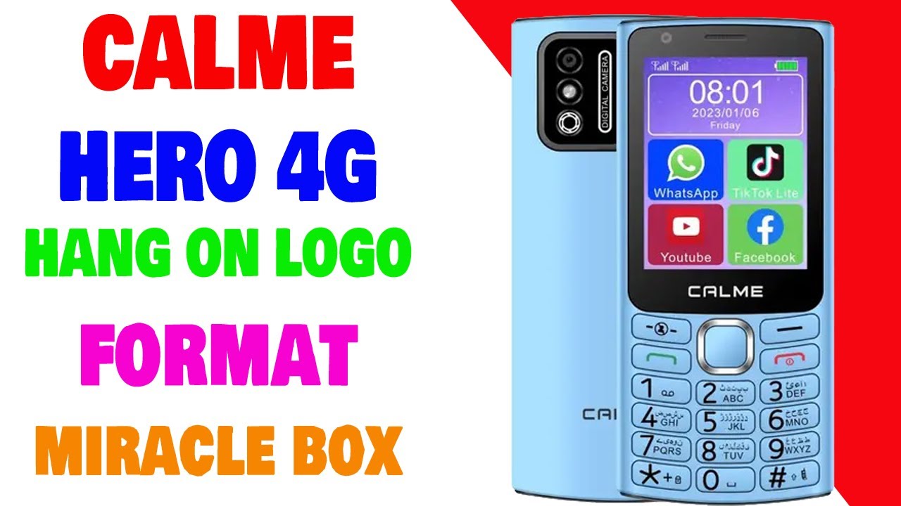 Calme Hero 4G User Code | Calme Hero 4G Format Done By Miracle Box Crack | Umar Mobile - YouTube